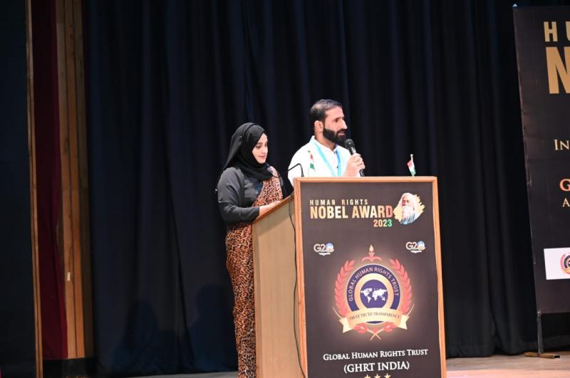 Junaid ul Islam achieved Title of Motivational Speaker from Budgam ...