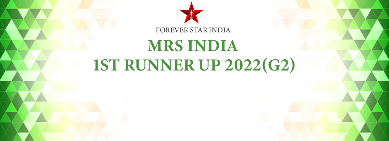 Mrs India 2022 1st Runner Up Jafreen Begum Hazarika (G-2)