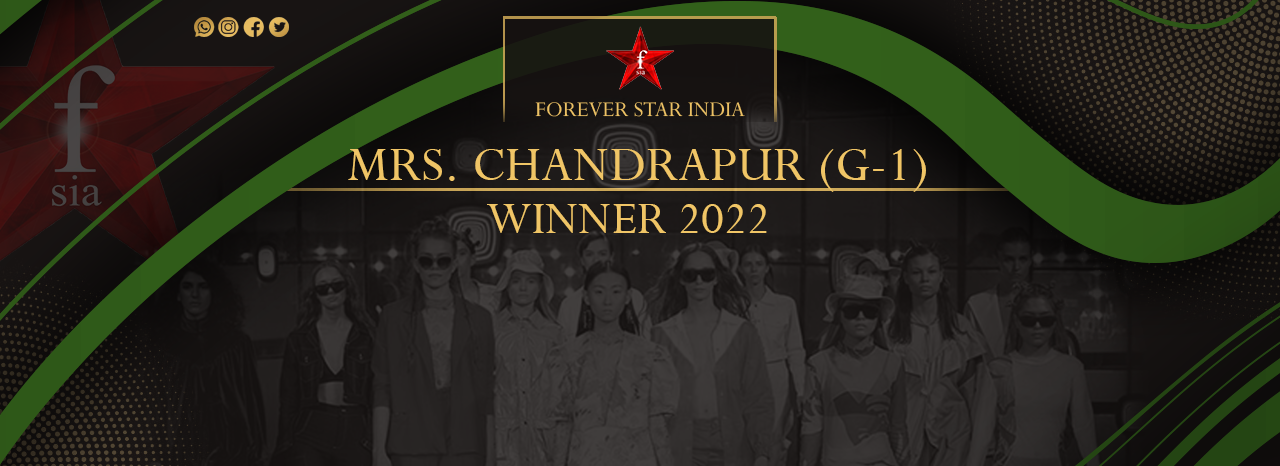 Mrs Chandrapur 2022 (G-1) Sania Khan