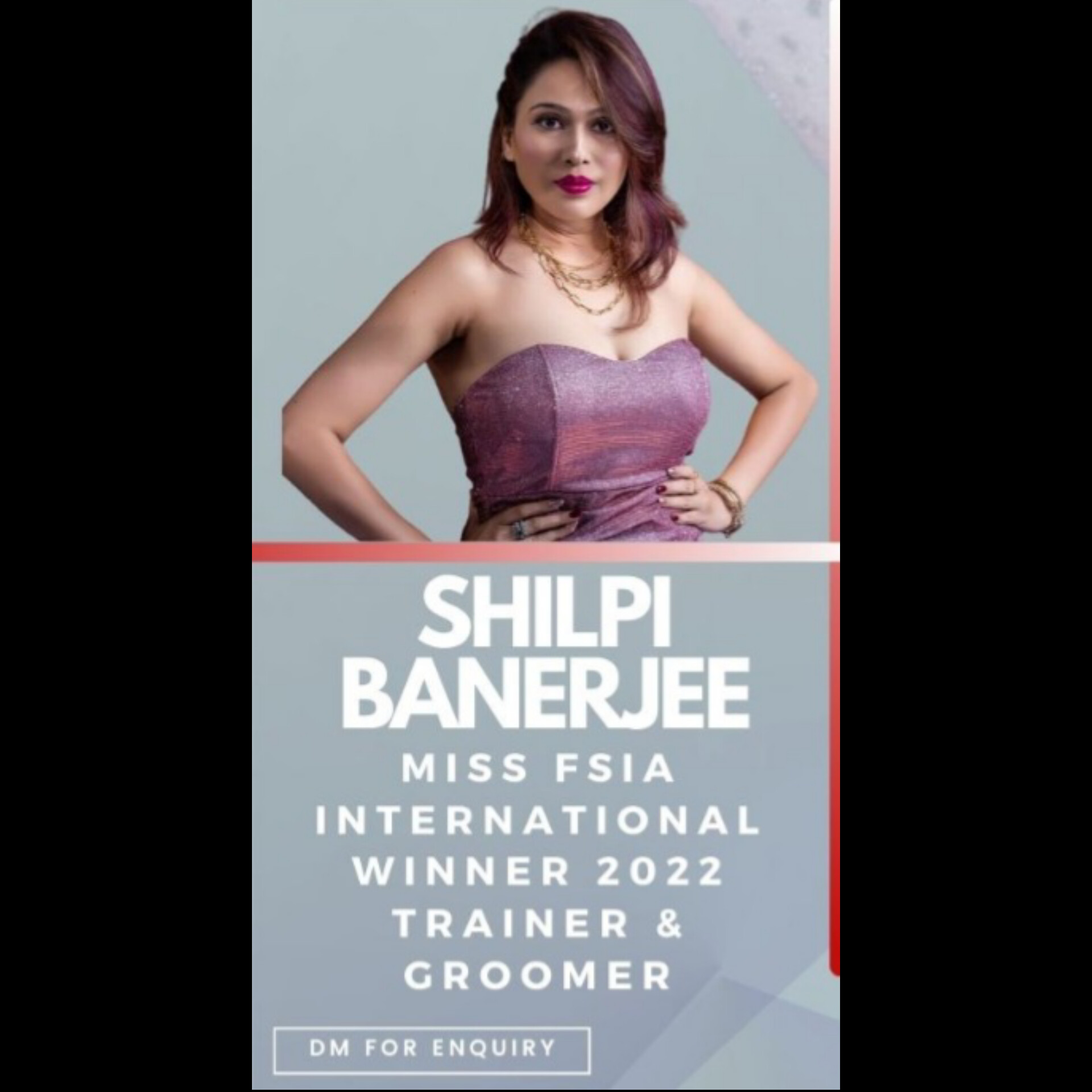 Mrs FSIA 2022 Winner Shilpi Banerjee (G-2)