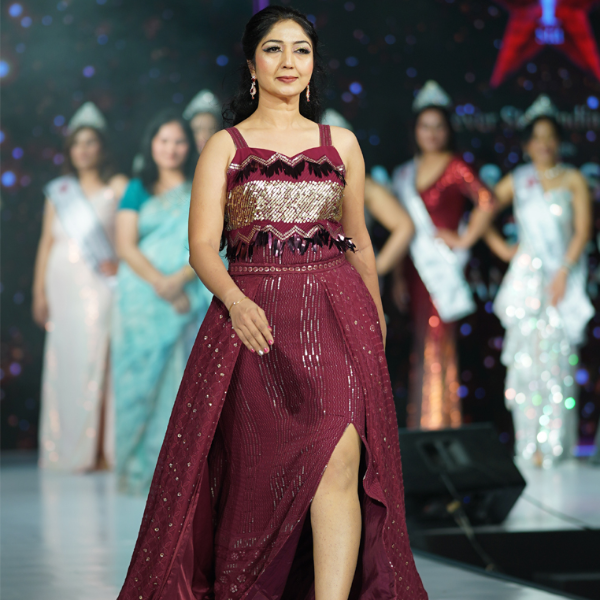 Mrs India 2021 Runner Up Hinal Shah Jain