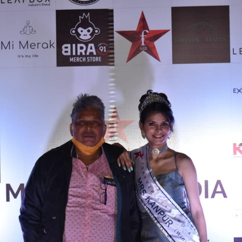 Swati Sharma Mrs Kanpur Nagar 2021 Winner