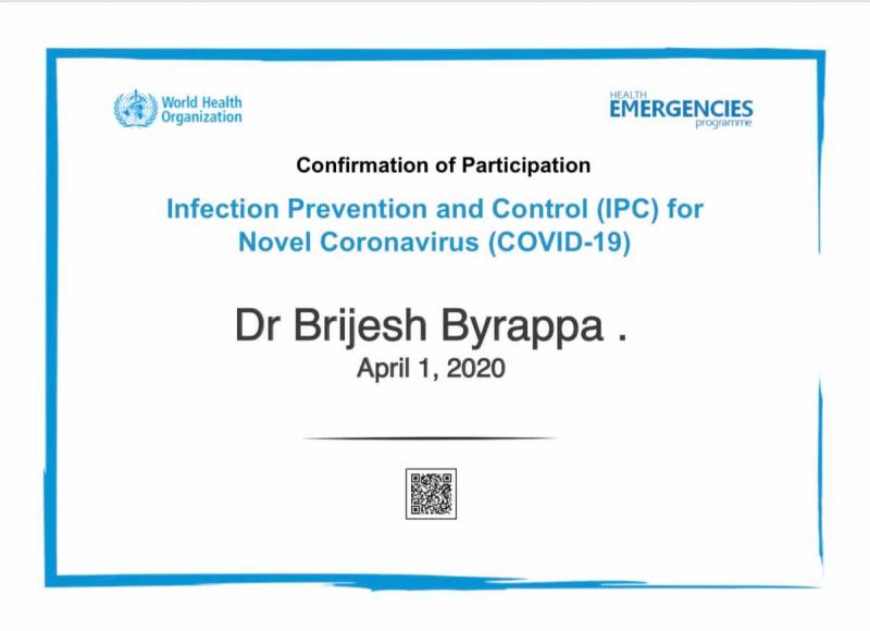 Dr Brijesh Byrappa : Awardee The Real Super Heroes Awards 2020 by FSIA