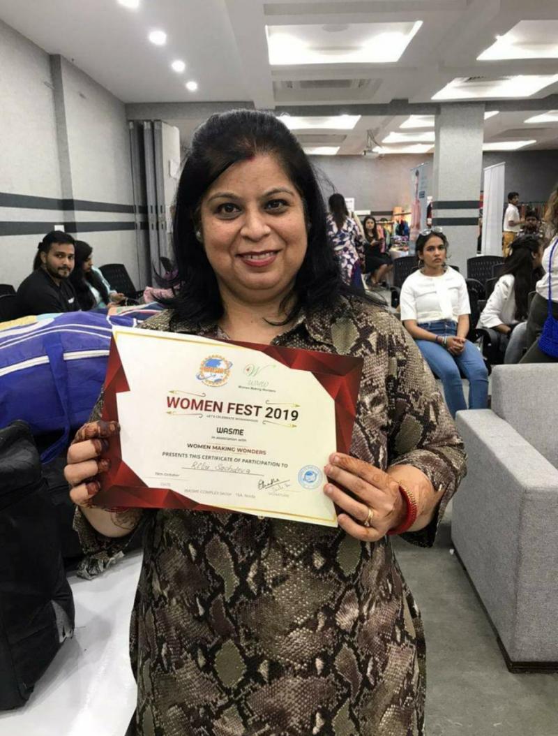 Ritu : Awardee The Real Super Women Awards 2021 by FSIA
