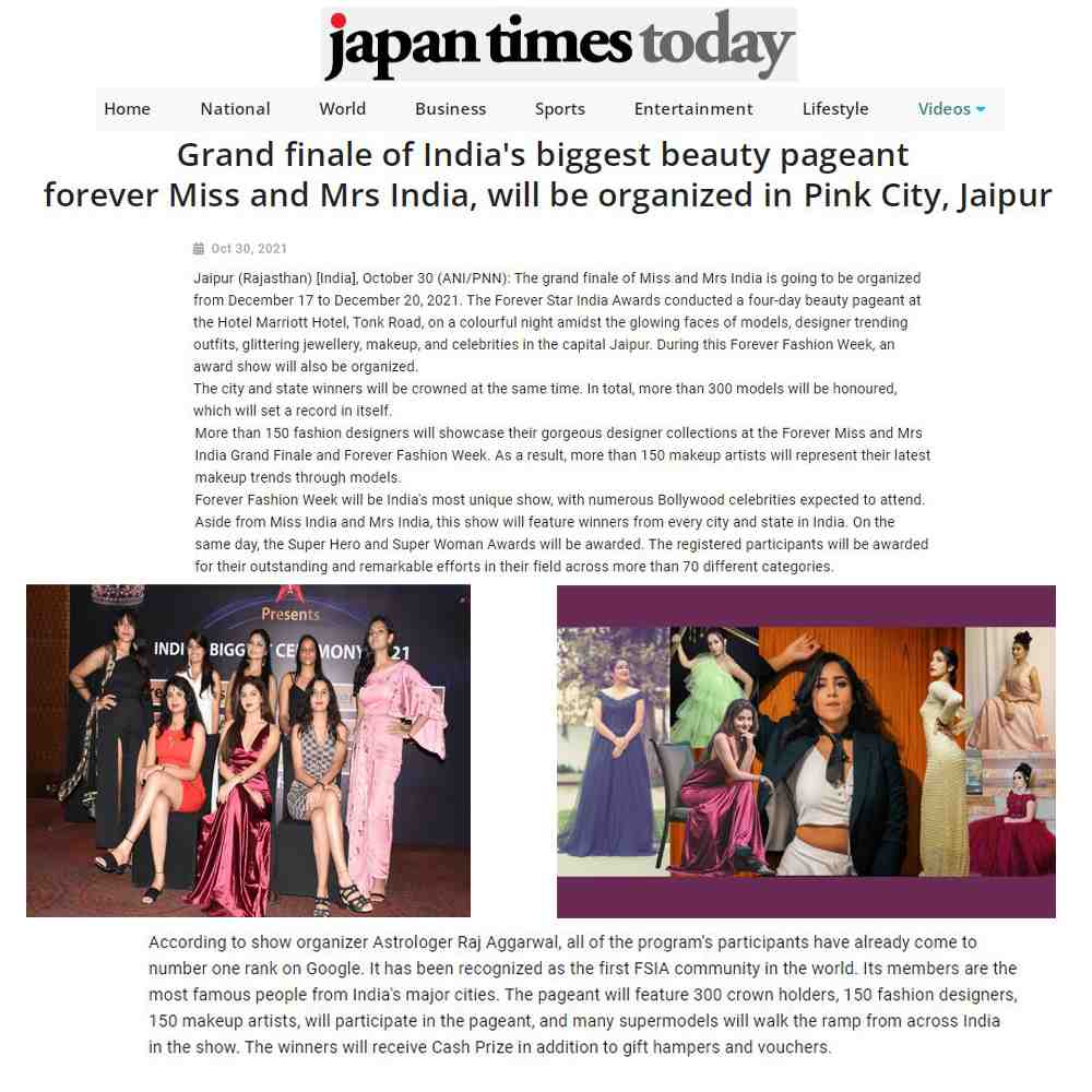 Avantika Verma FSIA - Forever Miss India 2021