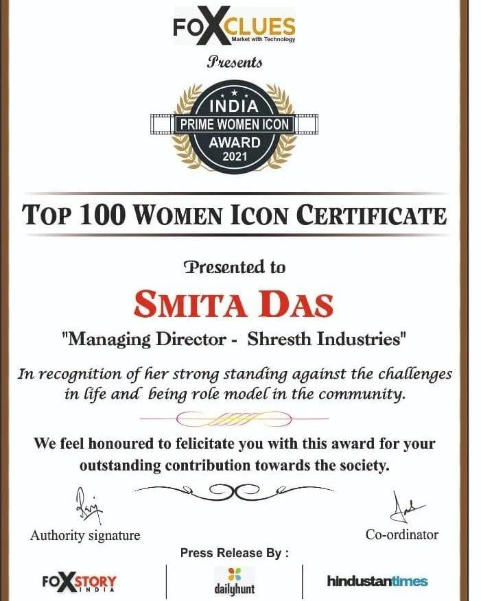 Smita Das Businesswoman in Bhubaneswar, Odisha: Super Woman Awards 2022