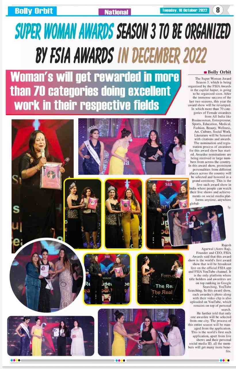 Prashant Tupkari : Awardee The Real Super Heroes Awards 2020 by FSIA