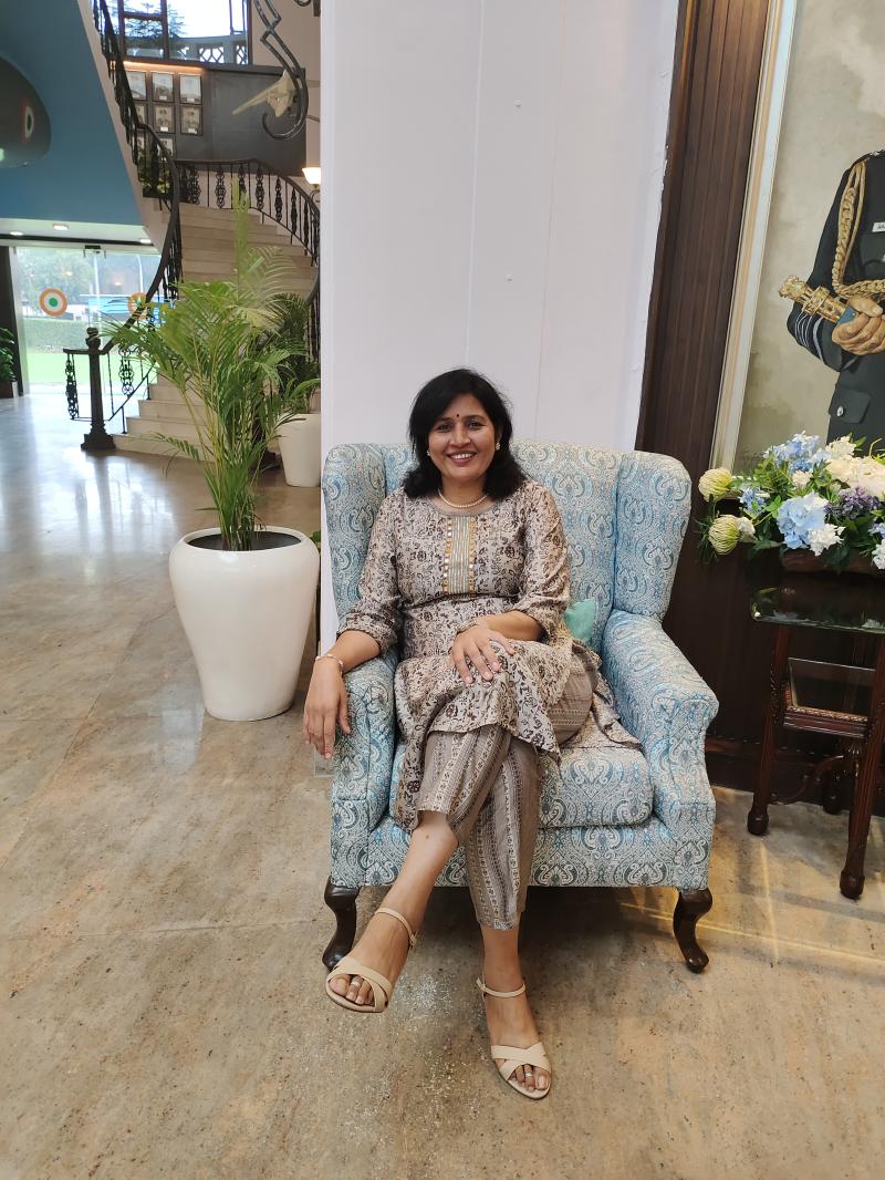 Group Captain Rachna Sharma (Retd) achieved Title of Army from New ...