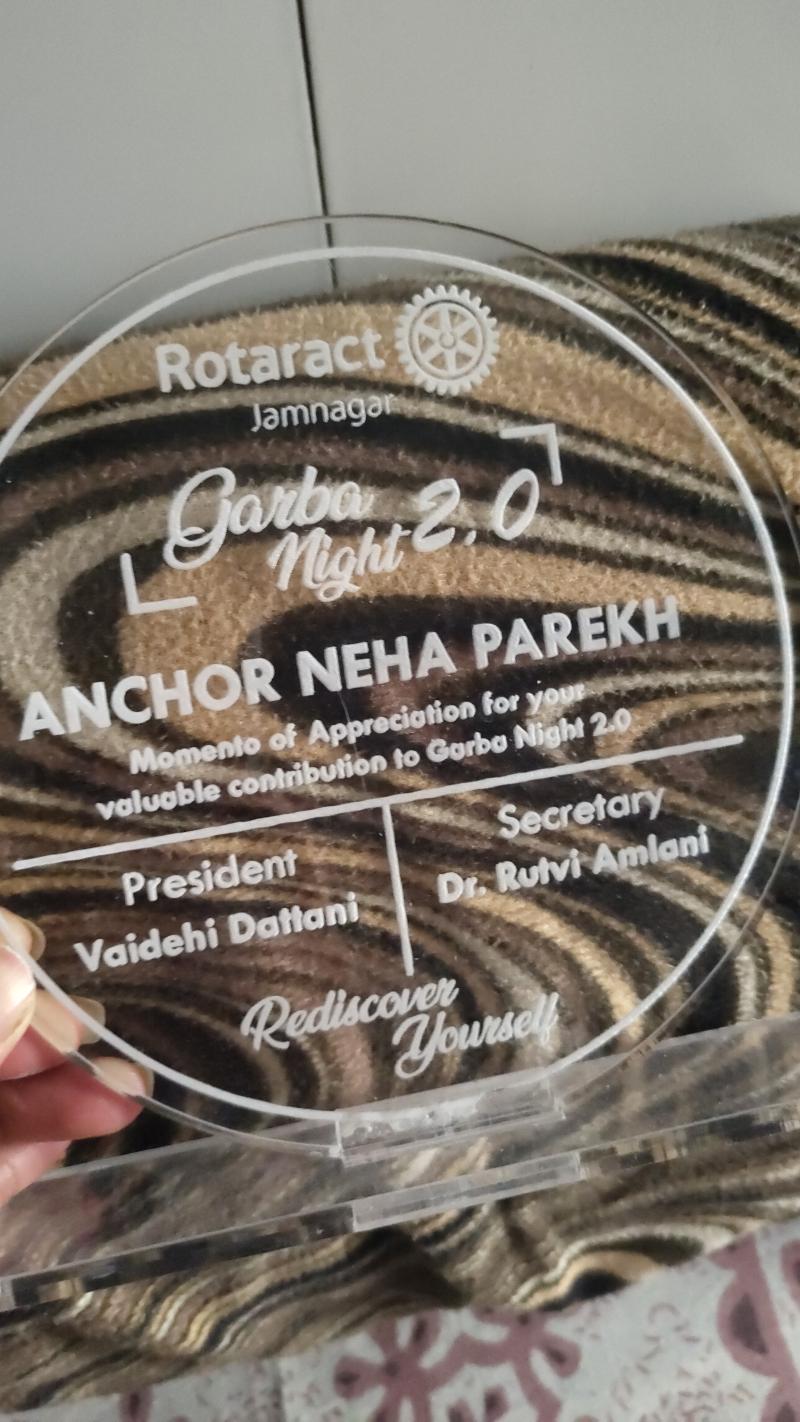 Neha Parekh Anchor in Jamnagar, Gujarat: Super Woman Awards 2023