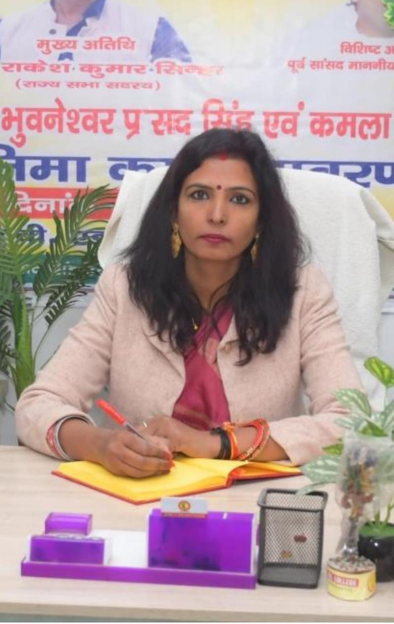 Best Business Woman in Patna Awardee Vandana Kumari