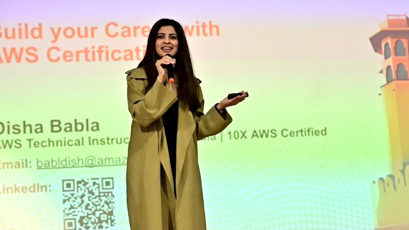 Disha Babla is Jodhpur Title Holder in Technology 2024