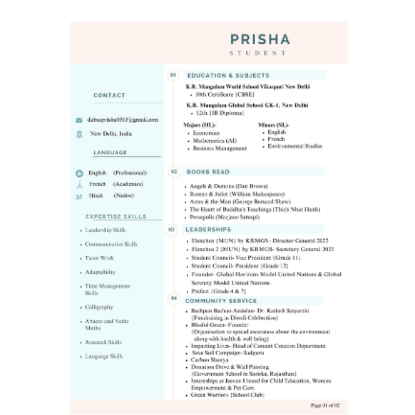 Miss Teen Universe Delhi Winner | 2024 | Prisha Dabas | fsia Winner